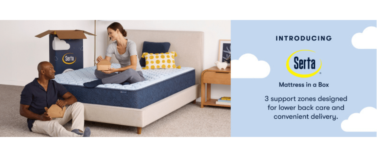 Serta mattress in a box | Baer's Mattress Den